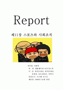 스포츠와 사회조직-1페이지