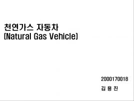 천연가스 자동차(Natural Gas Vehicle)-1페이지