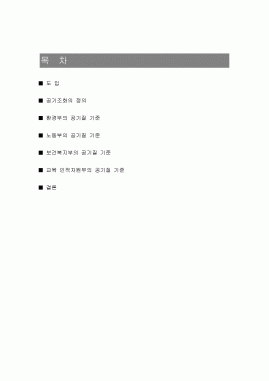 국내공기질 기준조사-1페이지