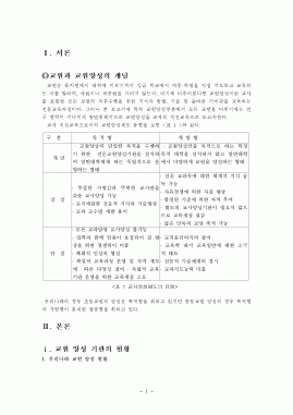 교원 양성 제도-1페이지