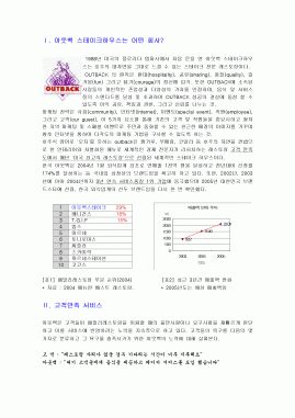 아웃백 스테이크하우스의 품질경영-1페이지