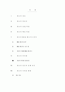 케논의 경영전략 리포트-1페이지