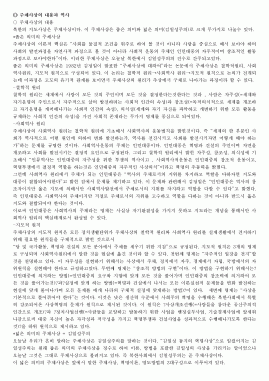 주체사상의 내용과 역사-1페이지