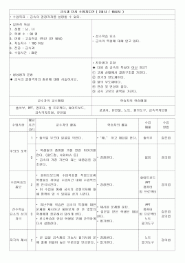 금속과 수업지도안-1페이지