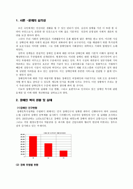 장애인 복지시설의 실태와 개선방안-1페이지