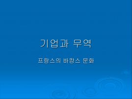 프랑스의 바캉스 문화-1페이지