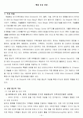 해결중심 가족치료 상담 테크닉 상담 가족치료 해결중심상담 상담 접근-1페이지