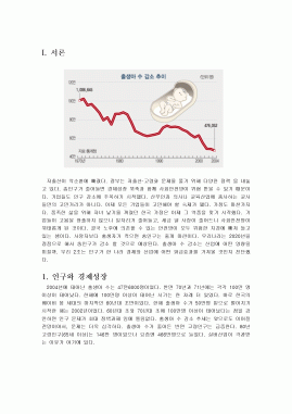 인구고령화와 저출산-1페이지