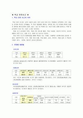 [인문과학] 학교안전사고-1페이지