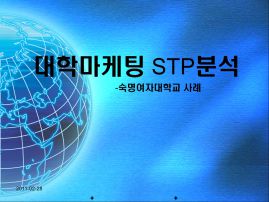 대학마케팅 STP분석 - 숙명여자대학교 사례-1페이지