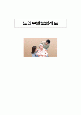 노인수발보험제도의 개념, 필요성-1페이지