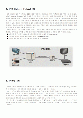 IPTV (Internet Protocol TV) 이해-1페이지