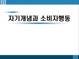 [소비자 행동론] 자기개념과 소비자행동 (PPT)-1페이지