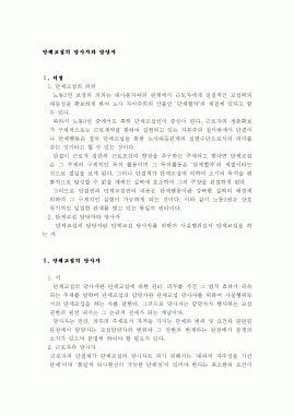 단체교섭의 당사자와 담당자-1페이지