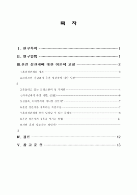 혼전순결의 문제-1페이지