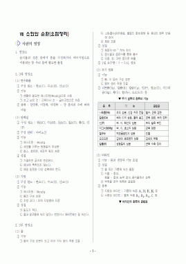 [과외]중학 과학 1-2학기 중간 소화와 순환-1페이지