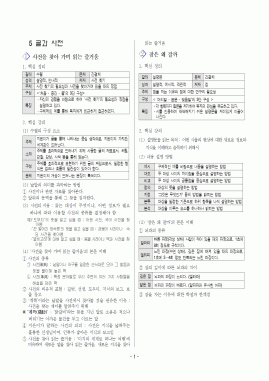 [과외]중학 국어 2-1학기 기말 5단원 글과 사전 예상문제(교사용)-1페이지