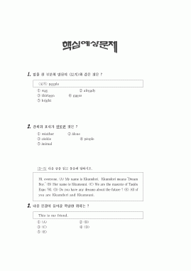 [과외]1.부가의문문,수여동사,강조,can,생략표현02-1페이지