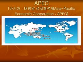APEC의 중요성과 우리나라와의 상관관계-1페이지