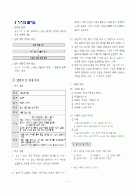 [과외]중학 국어 2-2학기 기말 5단원 01 창작의 즐거움 예상문제-1페이지