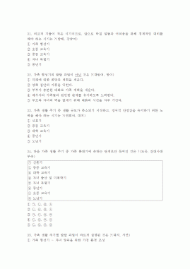 [과외]중학 가정 3-02 가족 생활 주기와 발달 과정 02-1페이지