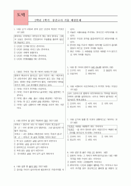 [과외]중학 도덕 2-1학기 중간 예상문제 14-1페이지