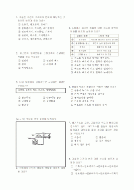 [과외]중학 기술 2-2학기 중간 예상문제 11-1페이지