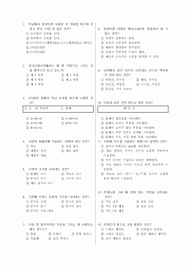 [과외]중학 기술 1-2학기 기말 예상문제 06-1페이지