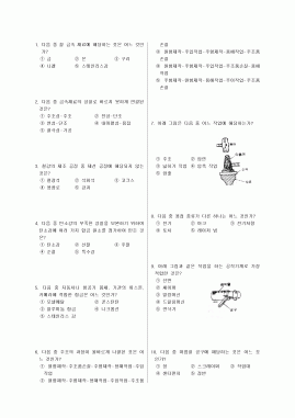 [과외]중학 기술 3-1학기 기말 예상문제 11-1페이지