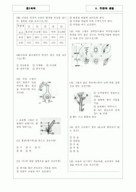 [과외]중학 과학 중1-04 땅에 사는 식물(1) 04-1페이지