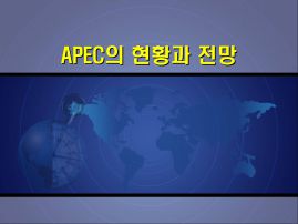 APEC의 현황과 전망(하노이)-1페이지