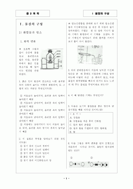 [과외]중학 과학 중2-01 화합물과 원소 01-1페이지