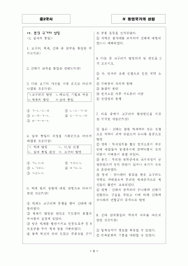 [과외]중2-국사 통일국가의 성립 01-1페이지