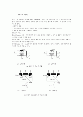 FET에 대해-1페이지