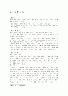 향가의 발생과 소멸-1페이지