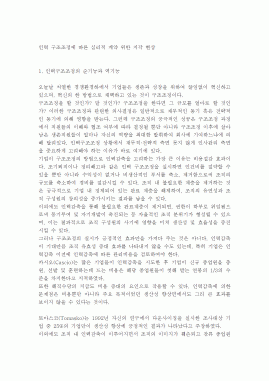 인력 구조조정에 따른 심리적 계약 위반 지각 현상-1페이지