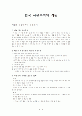 한국자유주의의기원-1페이지