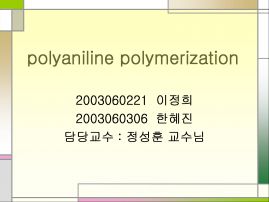 polyaniline polymerization-1페이지