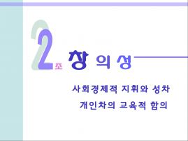 [교육심리] 학습자의 개인차-창의성 PPT자료-1페이지