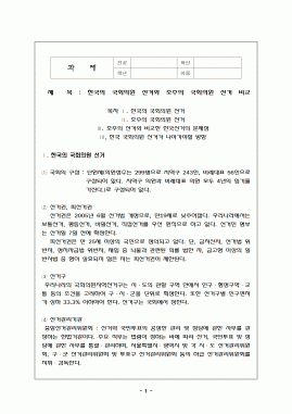 호주와 한국의 선거법 비교-1페이지