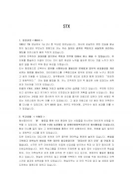 2006년 STX 조선 대졸 신입 공채 합격한 자기소개서-1페이지
