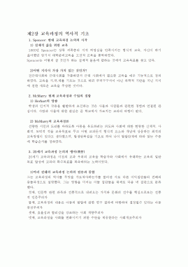 제2장 교육과정의 역사적 기초-1페이지