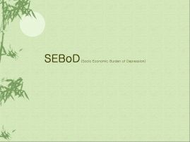 SEBoD (Socio Economic Burden of Depression)-1페이지