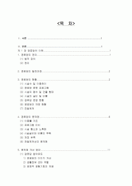 경로당의 현황과 문제점.-1페이지