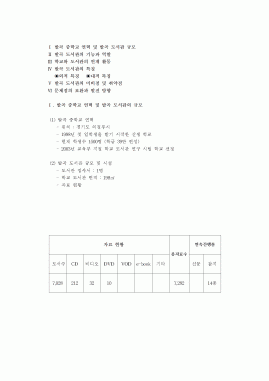 발곡 중학교 도서관 견학 발표 파워포인트-1페이지