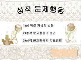 성적 문제행동 파워포인트-1페이지