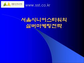 서울시니어스타워의 실버마케팅 전략-1페이지