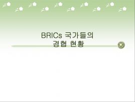 BRICs 국가들의 경협 현황-1페이지