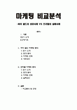 [마케팅] 비교분석! 싸이 월드의 성공사례 VS 프리챌의 실패사례-1페이지