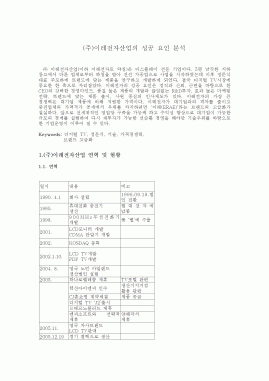 [마케팅] 디스플레이 전문 기업 (주)이레전자산업의 성공 요인 분석-1페이지